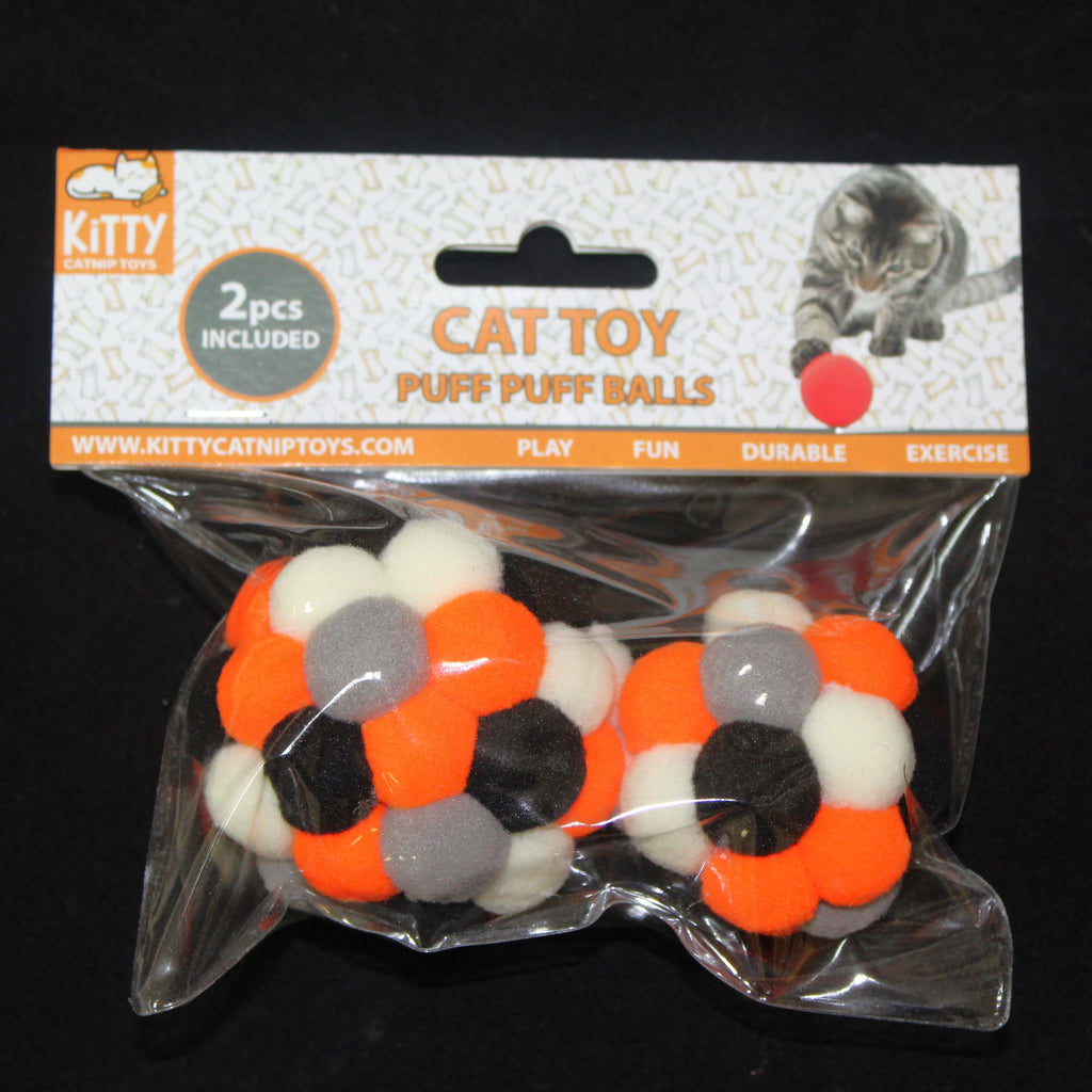 Kitty Catnip Puff Puff Cat Ball Toy